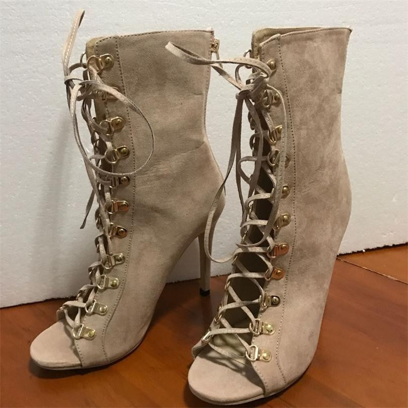 Laced Fire Gladiator Heels – Slim Wallet Company